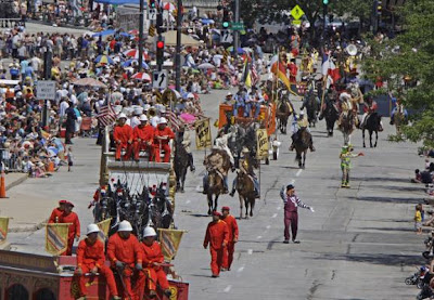 The Circus "NO SPIN ZONE": Order of march for the Great Circus Parade