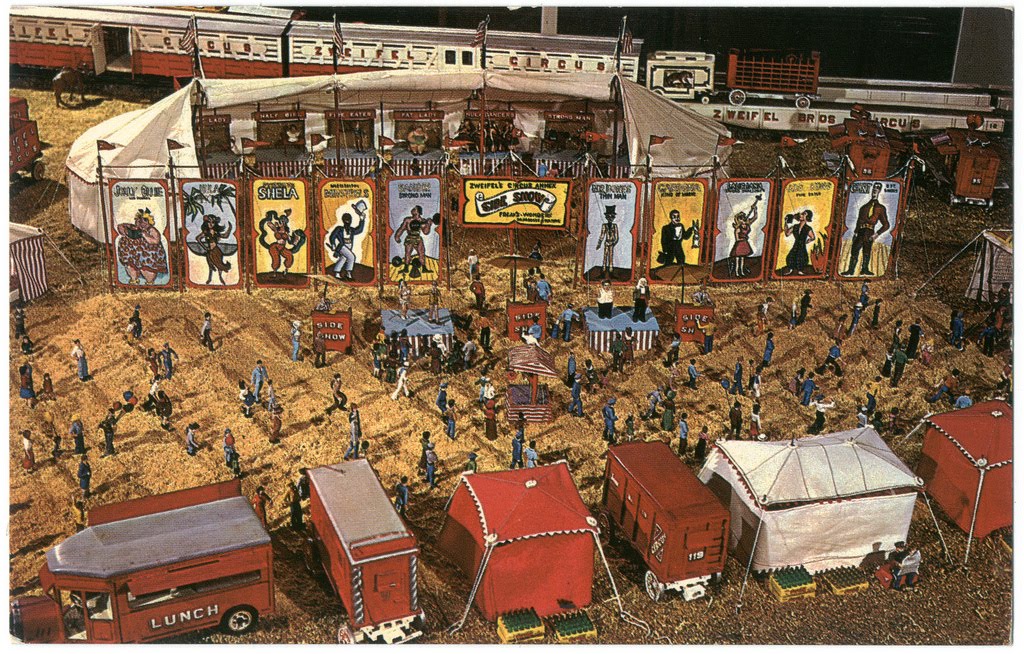 The Circus "NO SPIN ZONE": Scale model circus--John Zweifel's Miniature ...