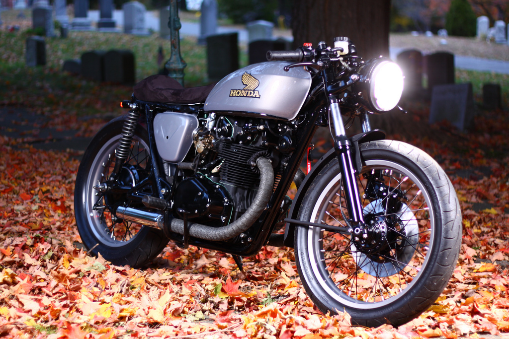 Honda CB450 "lucky 13" - RocketGarage - Cafe Racer Magazine