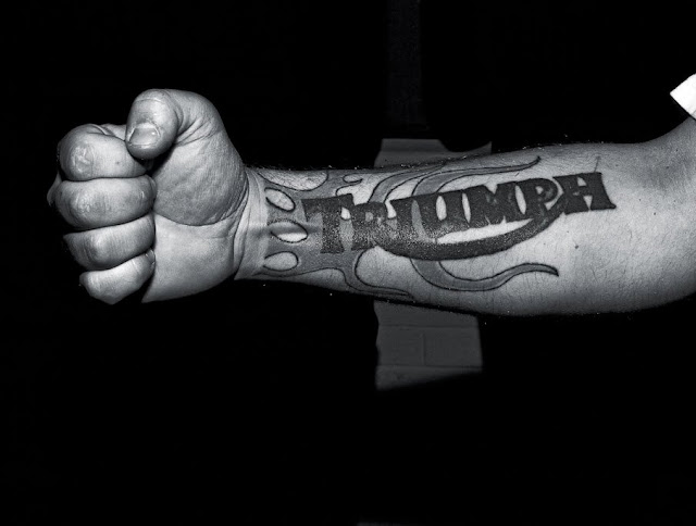 Triumph Tattoo - RocketGarage - Cafe Racer Magazine