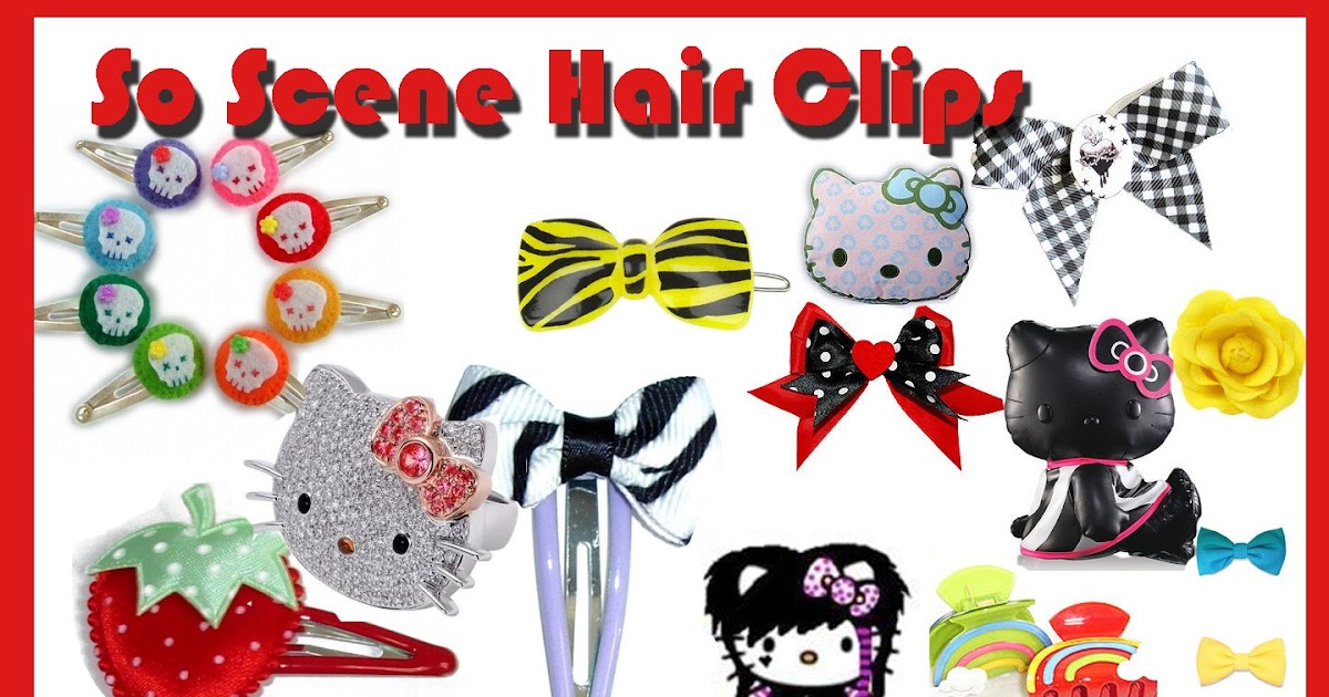 My Hair is Emo: Scene Hair Clips