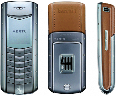mídia de bolso: Celular Ferrari a 18.000 euros