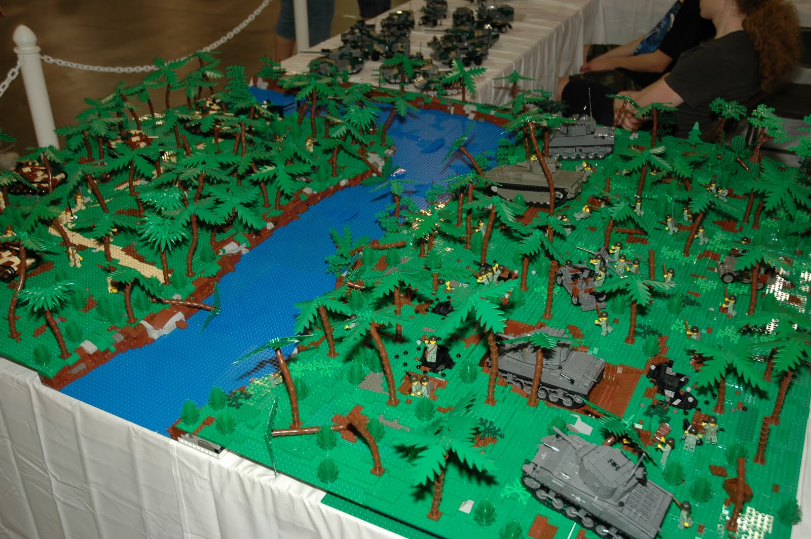 LEGO Military Models: Modular Landscaping and BrickFair Battlefields