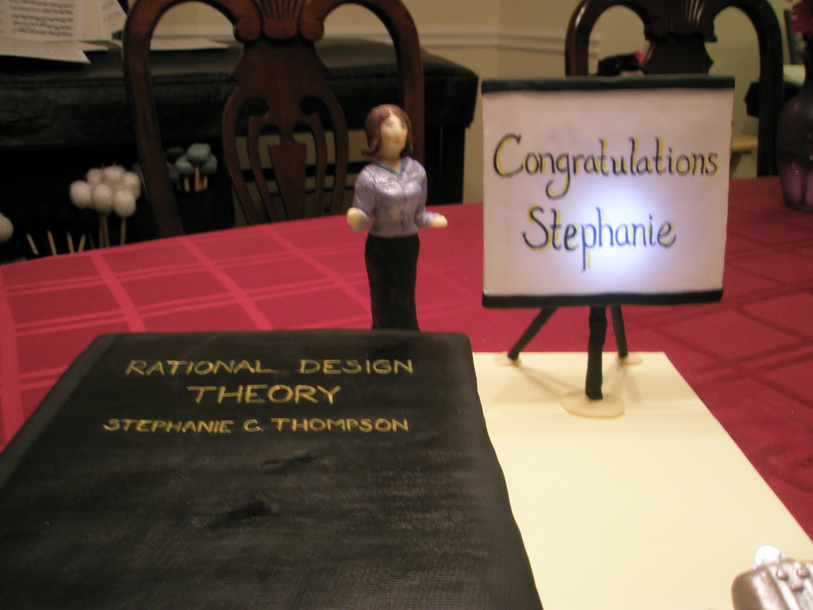 The Cake Engineer: Doctoral Thesis Cake!