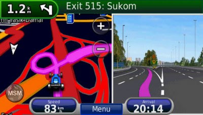 WongSF Blog2: Junction View - Garmin Nuvi 255W
