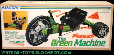 Vintage Toys & Memorabilia: THE BIG WHEEL Riding Toy By LOUIS MARX and ...