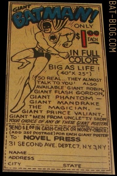 BAT - BLOG : BATMAN TOYS and COLLECTIBLES: Vintage 1960's BATMAN TOYS ...