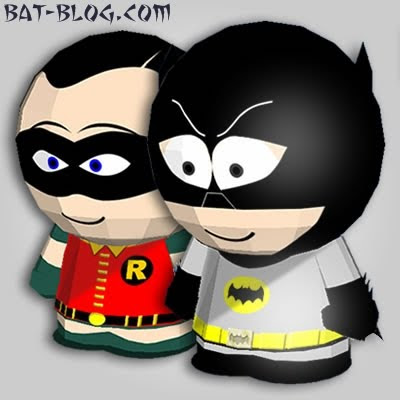 Cosplay Zone: 1966 BATMAN AND ROBIN Papercraft Toys