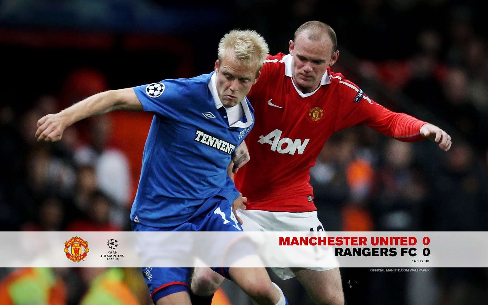 Manchester United Vs Rangers 2010/11 Man United | Malaysia No. 1 Fan