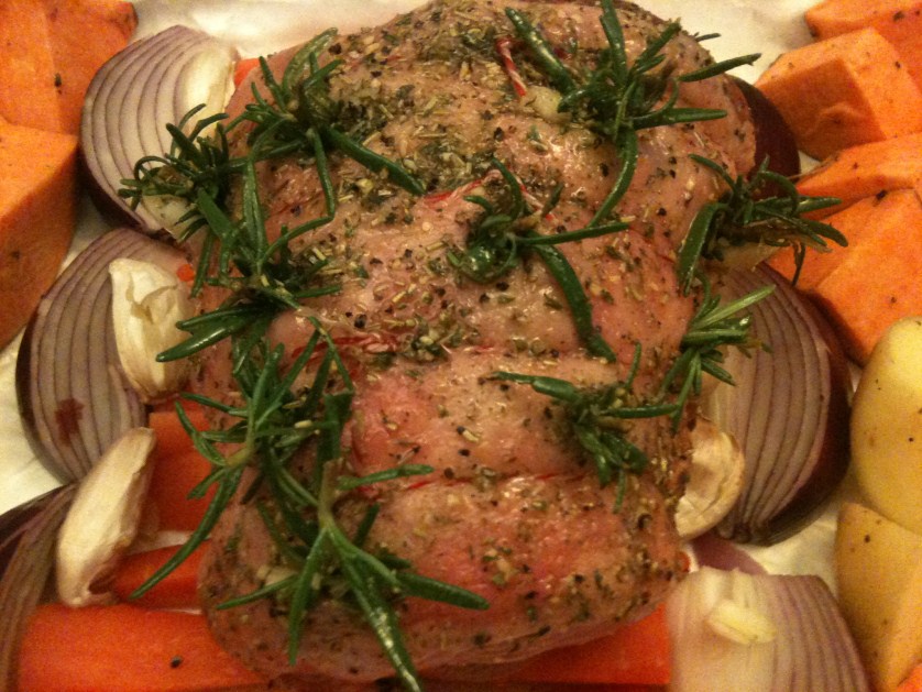 ~ Mag's Kitchen Garden ~: Recipe: Roast Lamb with Roasted Vegetables