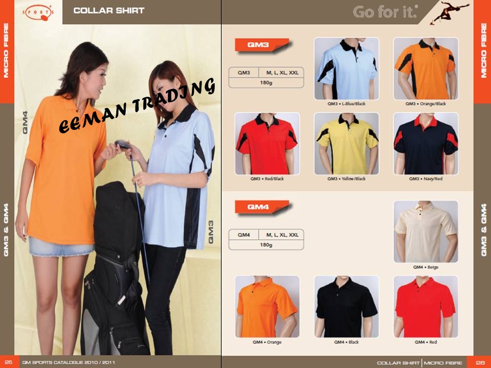 eEmantradingPrinting: KATALOG BAJU 2011 (JENAMA SPORT)