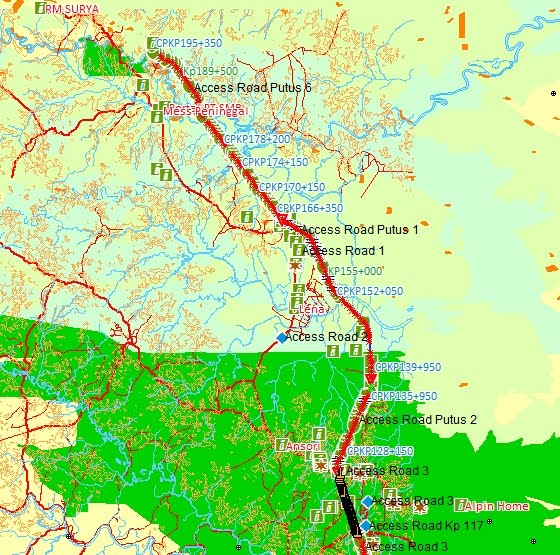 GRISSIK - SOUTH SUMATRA INDONESIA: GIS Grissik (KP 195+350-98)