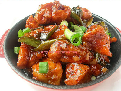 My Kitchen Treasures: Honey Chilli Chicken