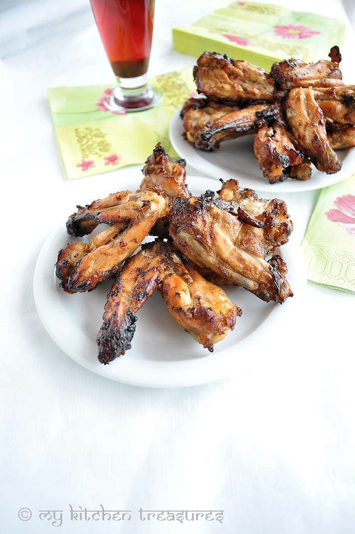 My Kitchen Treasures: Grilled Chicken Wings