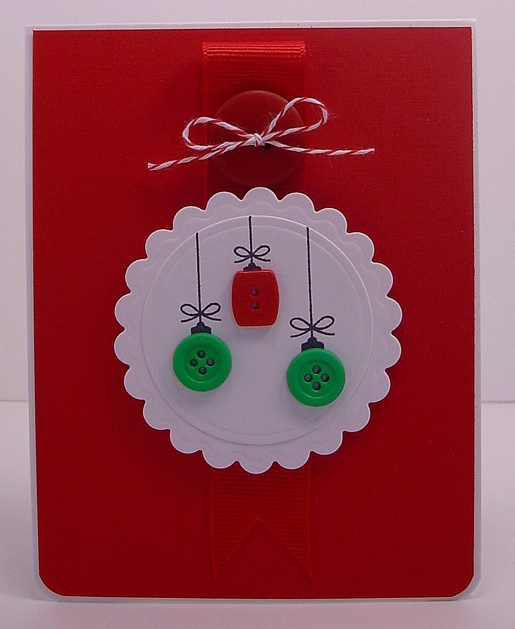 Beth-A-Palooza: Simple Ornament Card