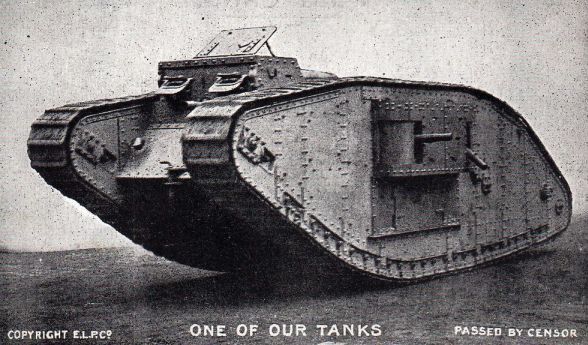 Louder and Funnier: British Tanks Of World War One