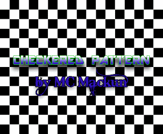 mcmackun tutorials: How to Create CHECKERED CHESS Pattern in Photoshop