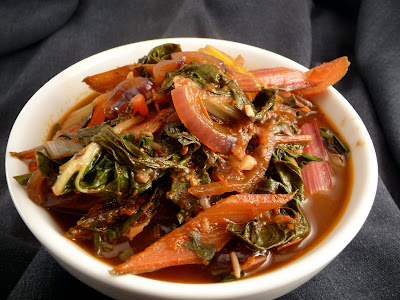Crabby Cook: Braised Swiss Chard