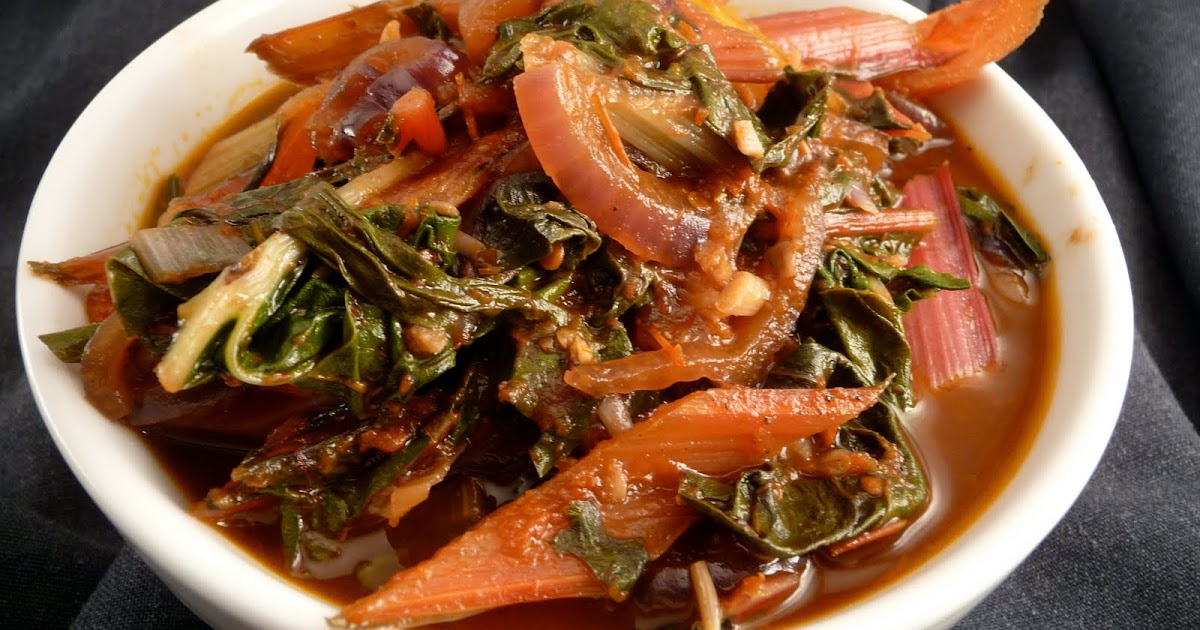 Crabby Cook: Braised Swiss Chard