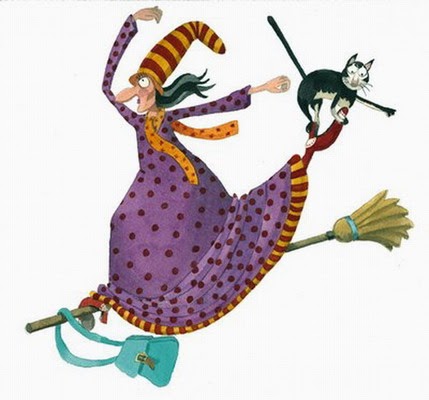 COSAS DE BRUJA ♥ : LA ESCOBA DE LA BRUJA