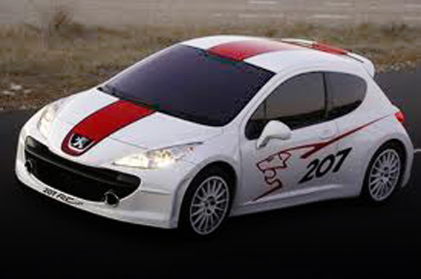 Modified peugeot 207 sport