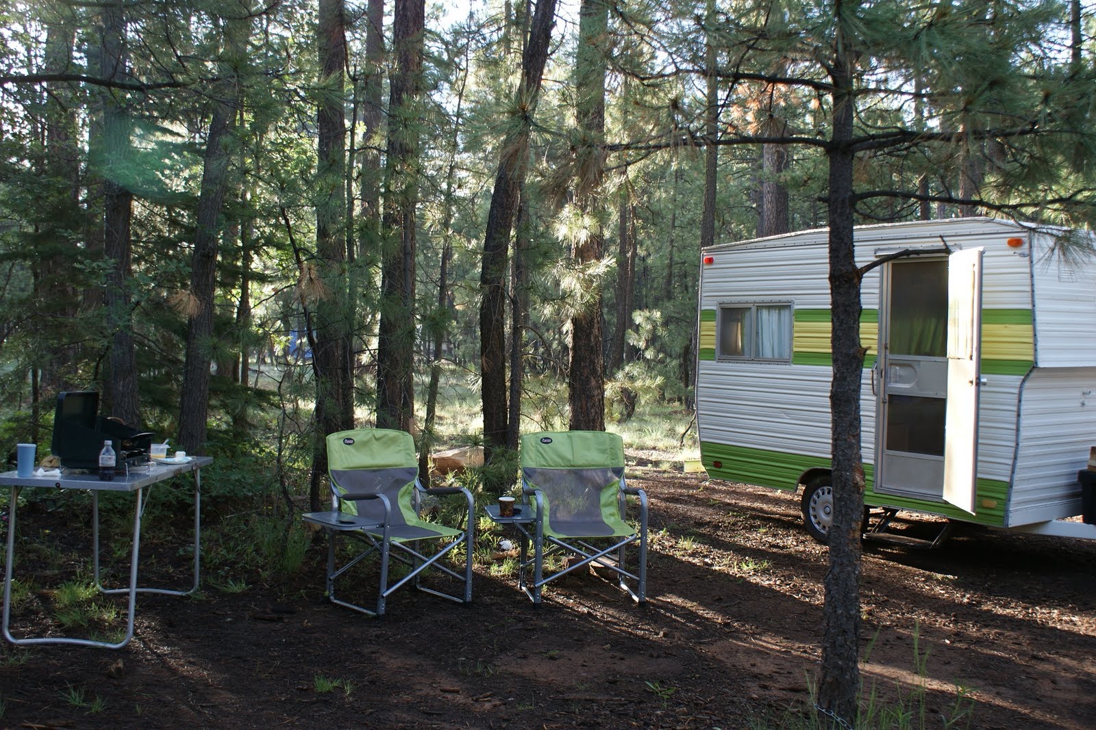 Reminisce...: Cozy Cottage Camping