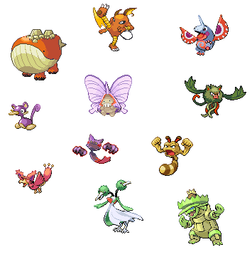 Pokemon del espacio: POKEMON HECHOS EN EL ORDENADOR