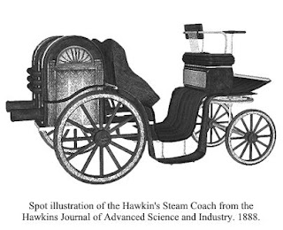 Hawkins Strongbox: Item 78: Steam Coach Patent Diagram