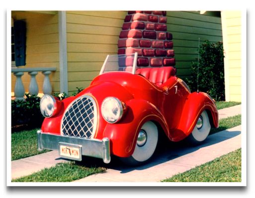 2719 HYPERION: Vintage Snapshot! - Mickey's Automobile