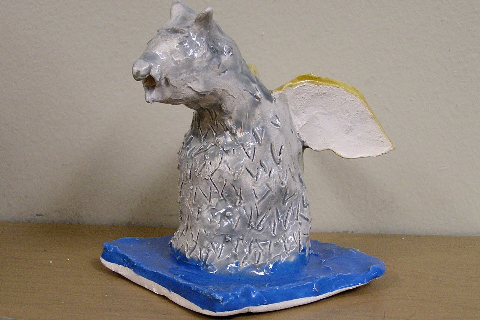 P. C. K. Art Room : 6th grade Gothic Gargoyles in Clay