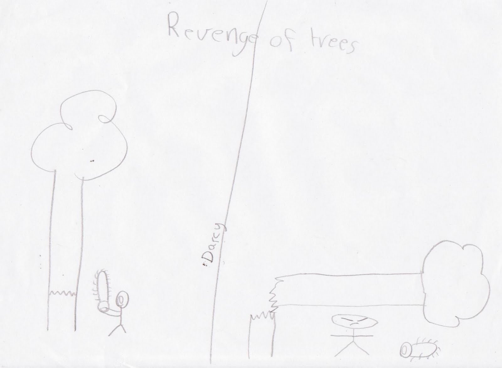 Drawing Time - Boys: Revenge of trees