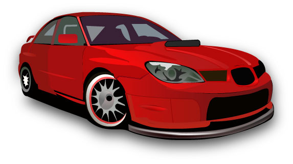 Hannath-portfolio: 2d VECTOR CAR