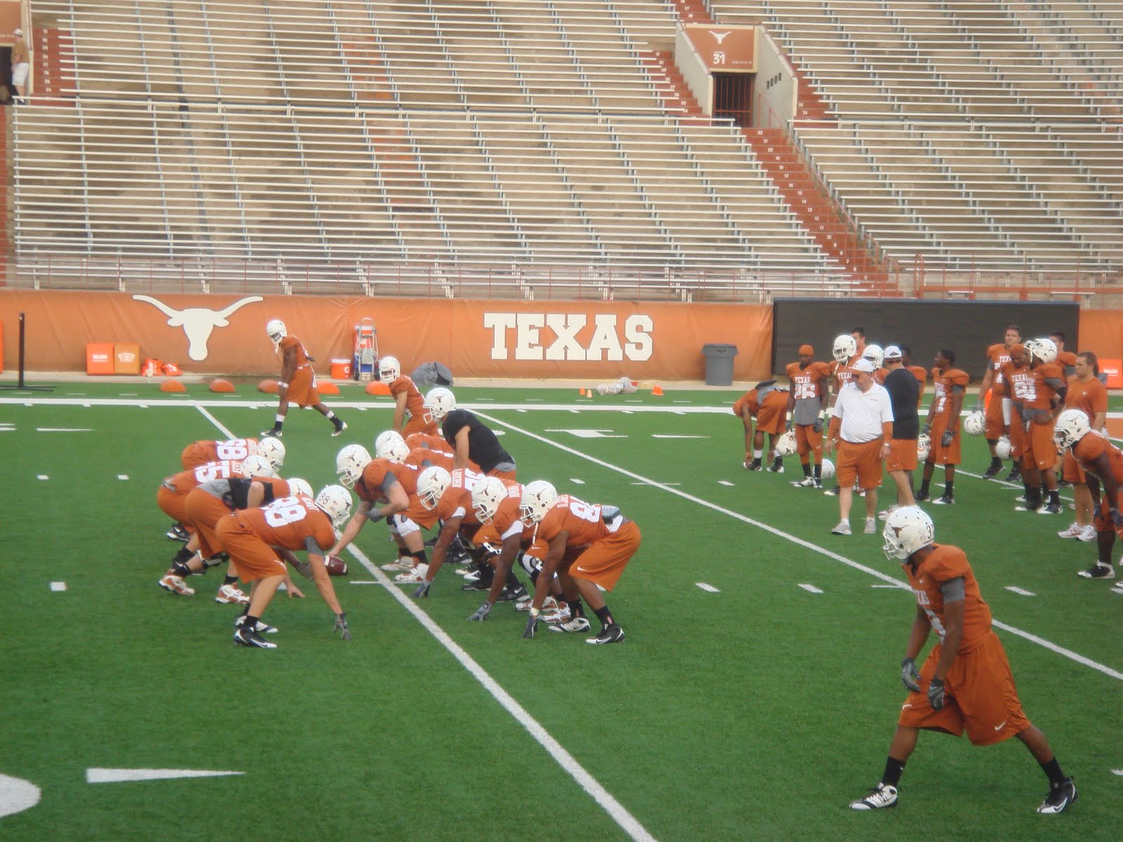 The Brosie's: Texas Football Practice!!