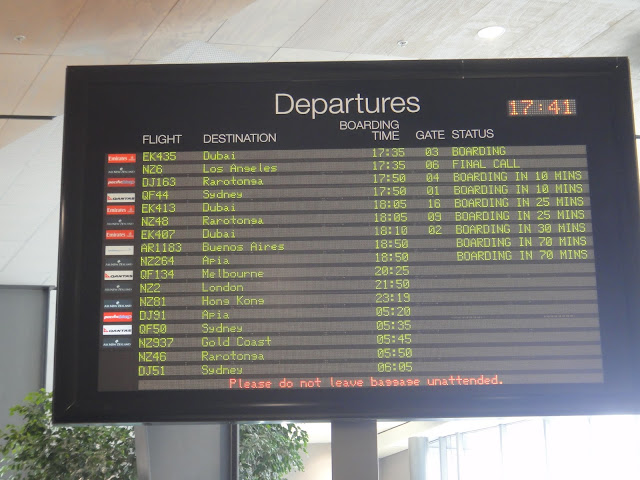 Going for Platinum - Part 2, Auckland to Los Angeles Air New Zealand ...