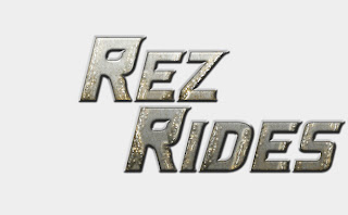The Buzz @ Red Dream Studios: Flaming Hot Rod Text for Rez Rides