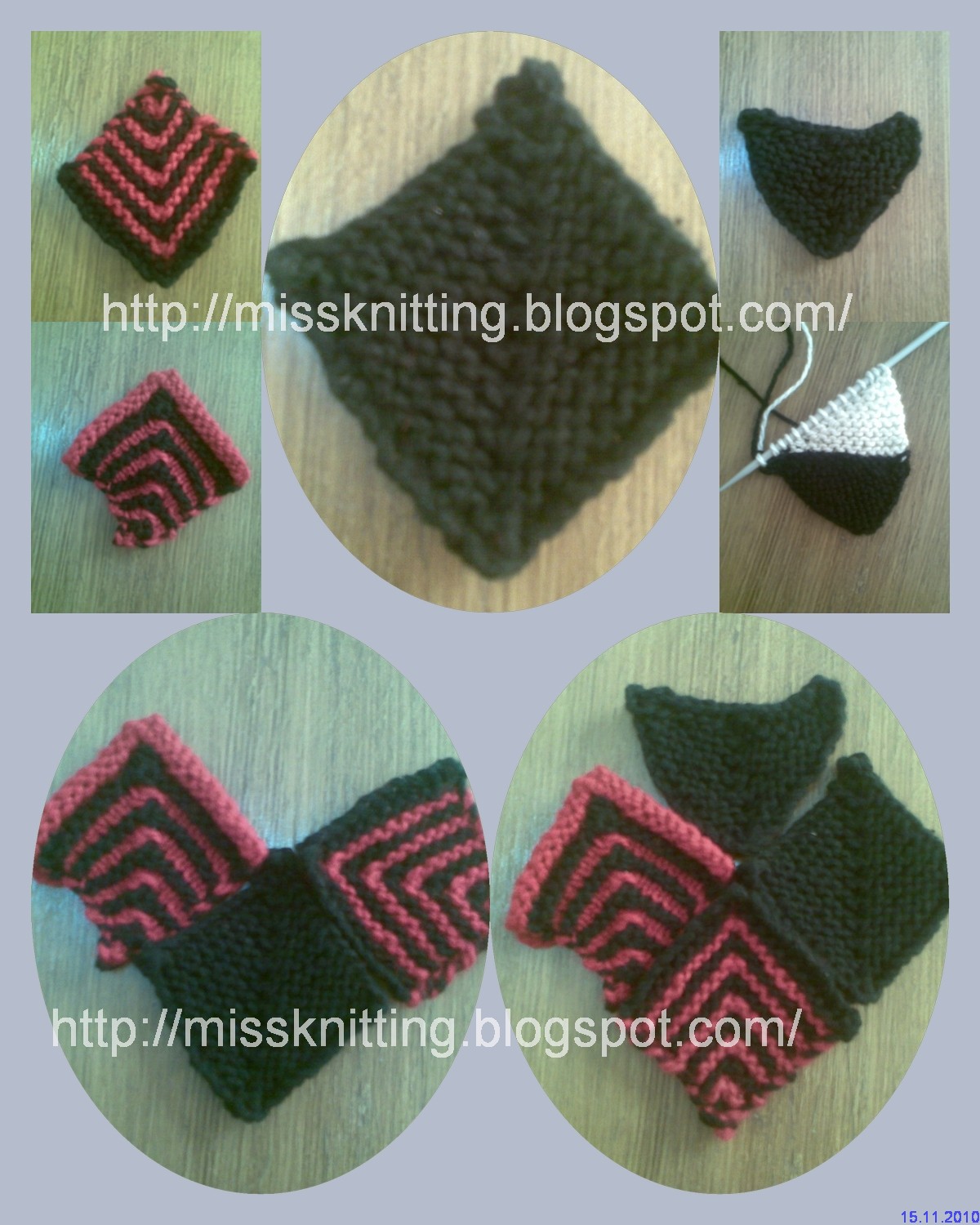 Miss Knitting: Some Modular shapes
