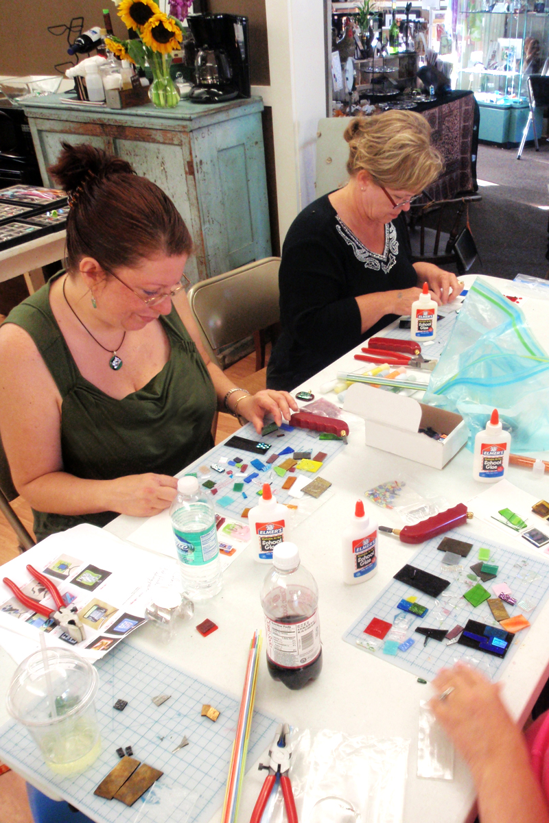 Chicken Scratch Studio : Adventures of an Artist: Glass Classes