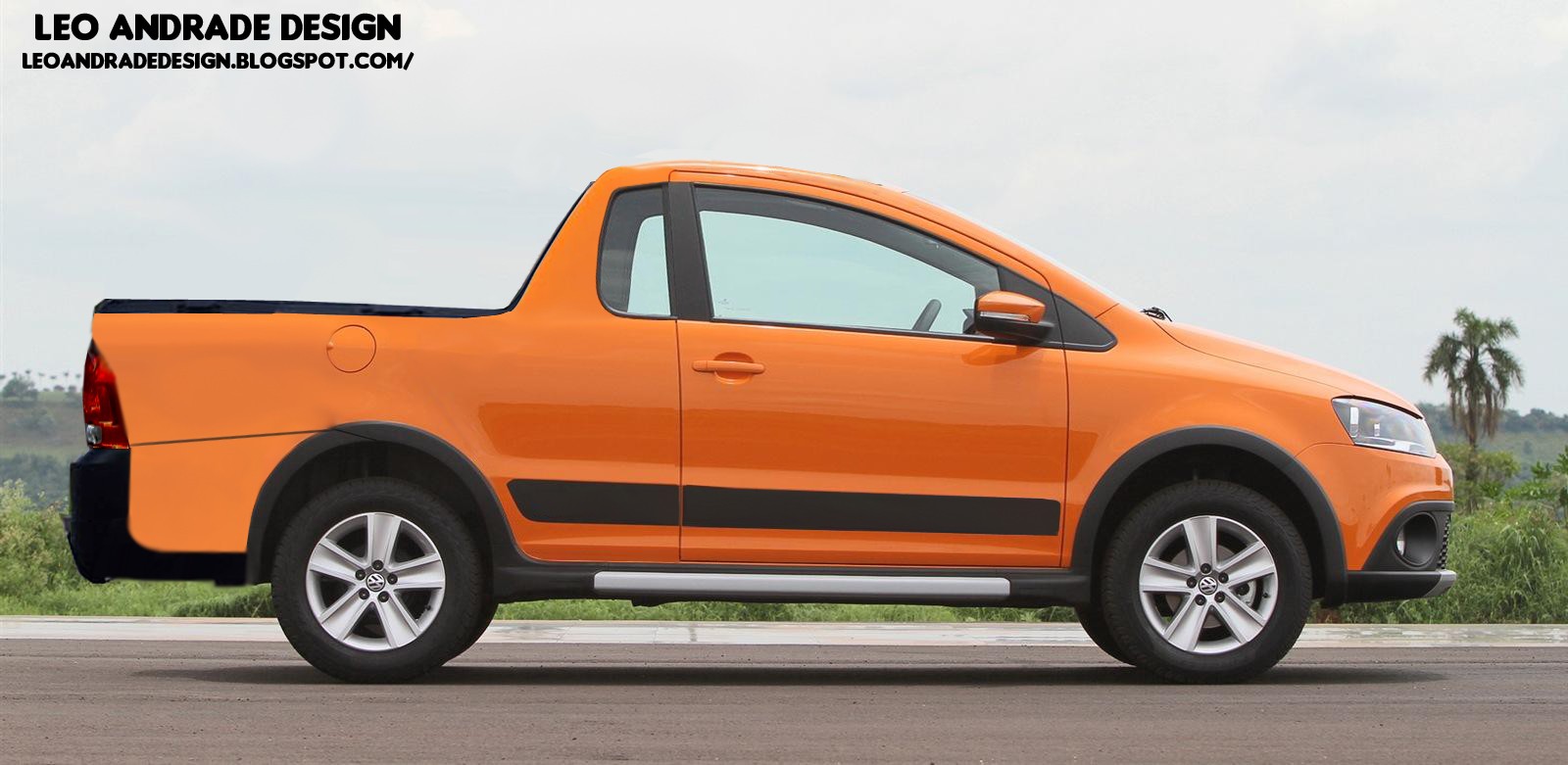 Leo Andrade Design: Volkswagen Cross Fox Pick-Up