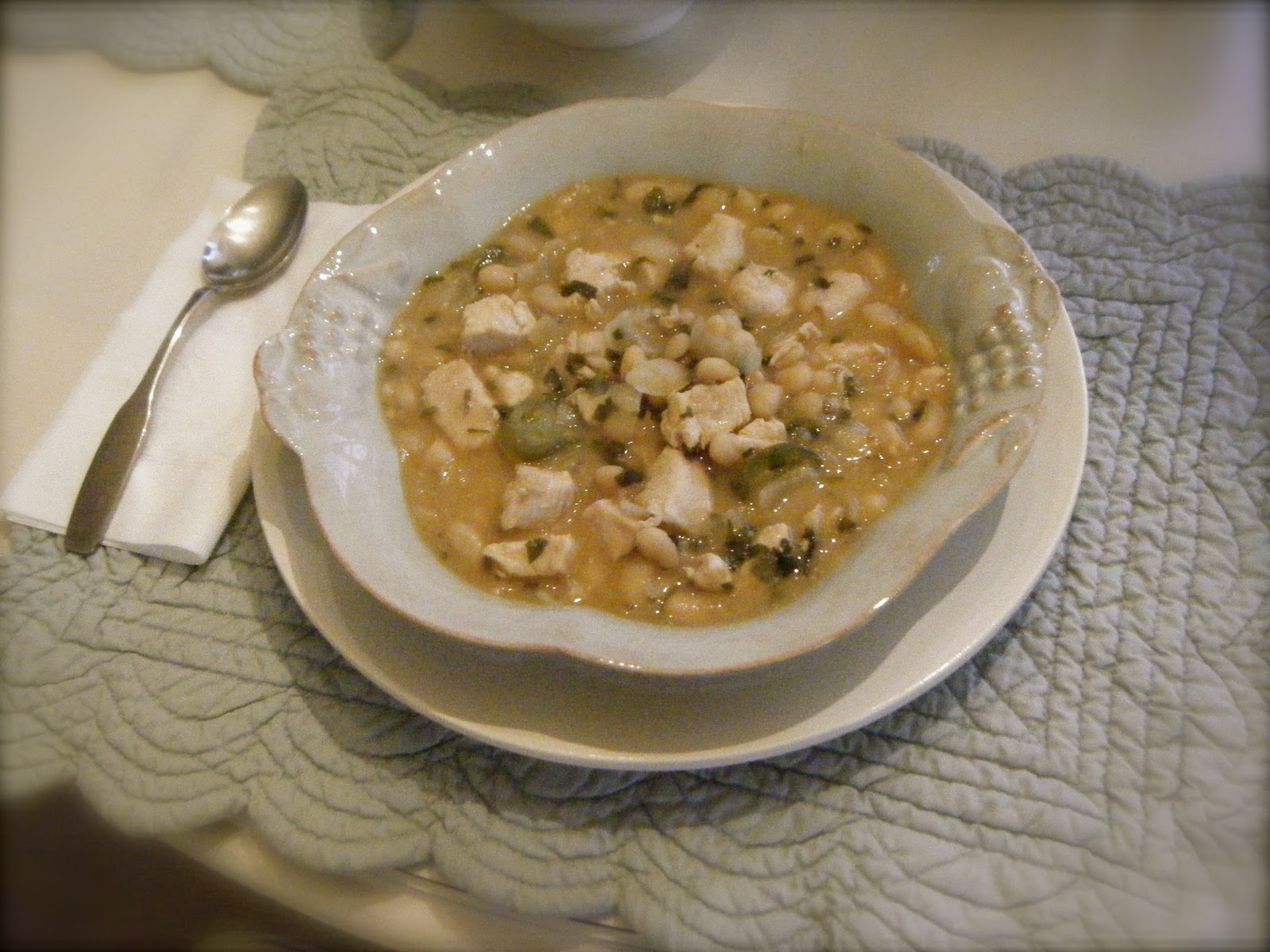 Katie-Kate's Kitchen: White Lightning Chunky Chicken Chili