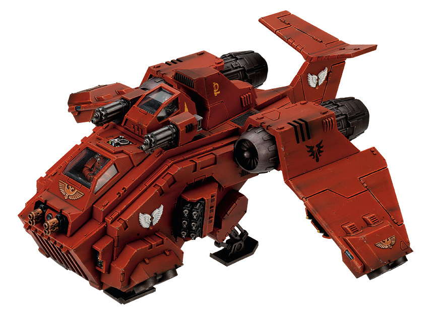 smurfs of war: New Blood Angels vehicles available for order