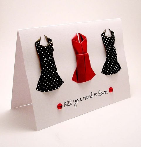 Origami Greeting Cards by Kitty Kat Kards