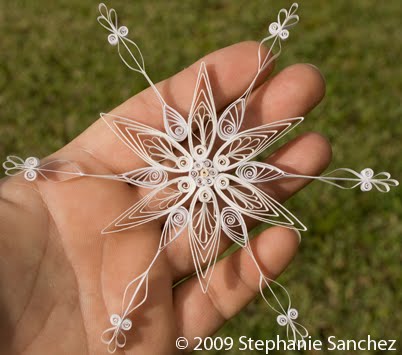 Quilled Snowflake Tutorial and Inspiration
