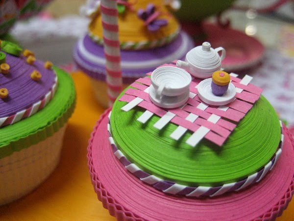 Quilled Tea Sets