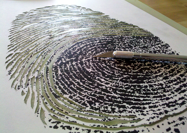 Thumbprint Paper Cuttings