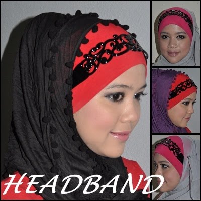 Butik leeya: HEADBAND (Cekak Getah)
