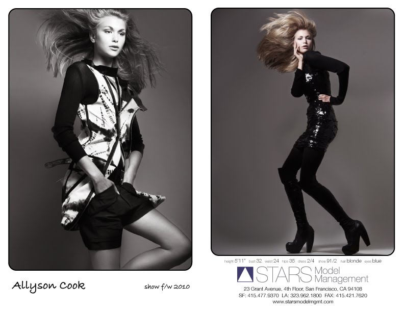 Stars Model Management: F/W 2010 Show Package