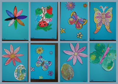 The Beehive Buzz: Pre-K Spring Art