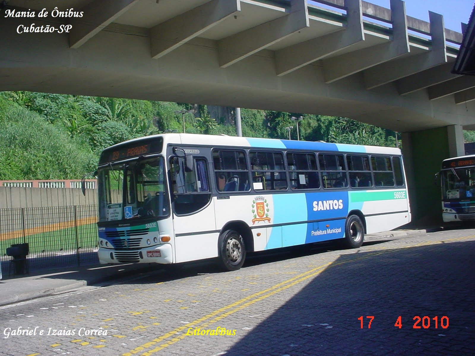 Litoralbus 2: Viação Piracicabana Santos-SP - Terminal Valongo