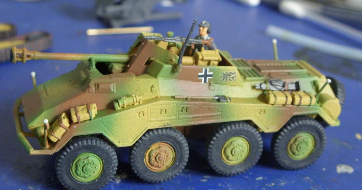 WORLD WAR 2 MODELZONE: Italeri 1:72 SdKfz. 234/4