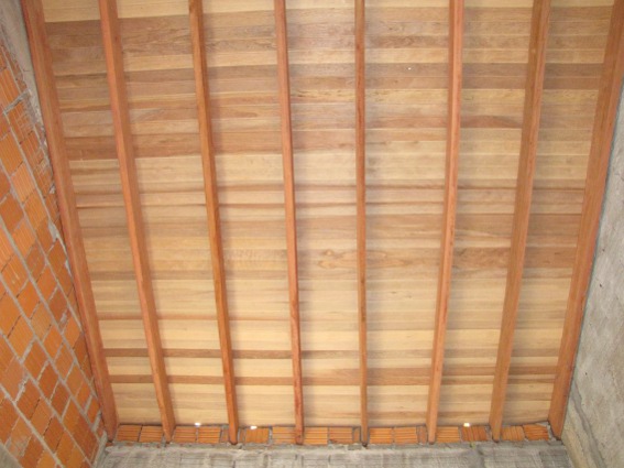 Construindo Nossa Casa: Telhado e reboco!